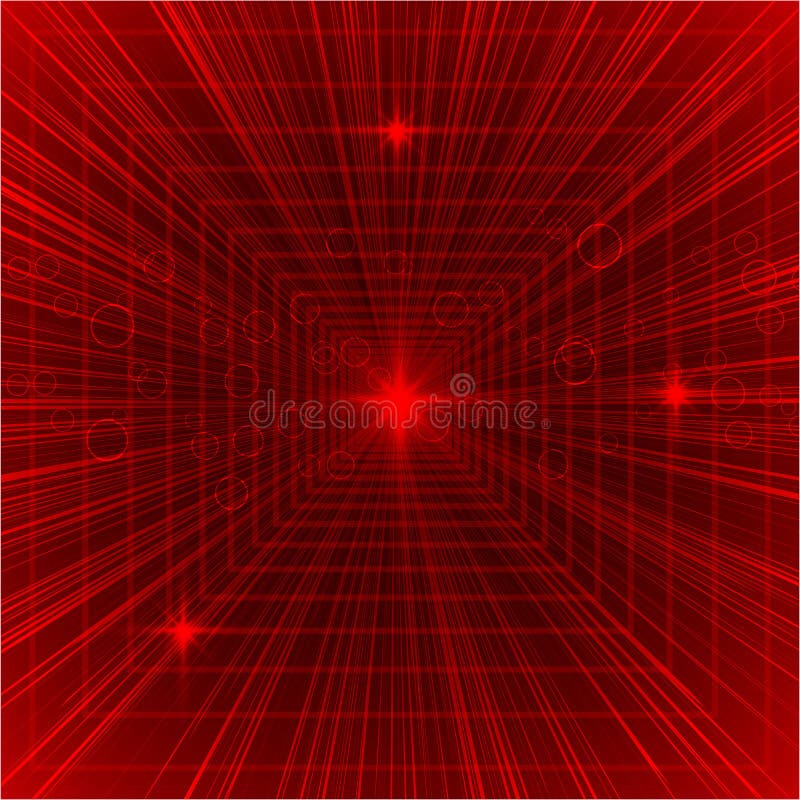 Red Line Abstract Vector Background, Graphic Design Stock Vector ...