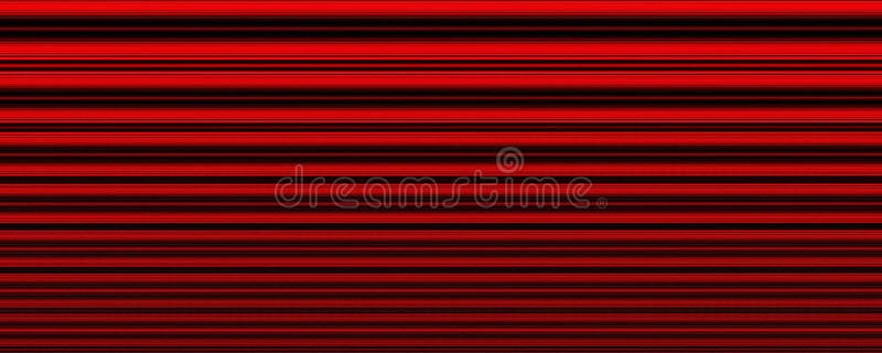 Red Line Abstract Horizontal Header Design Stock Illustration ...