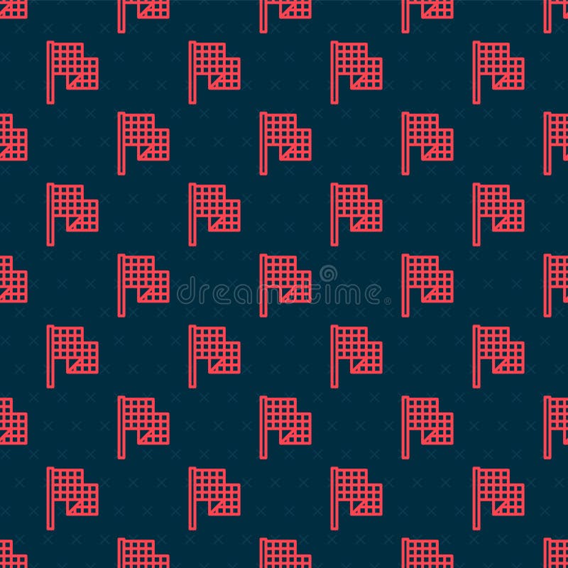 Red Background Checkered Flag Stock Illustrations – 920 Red Background ...