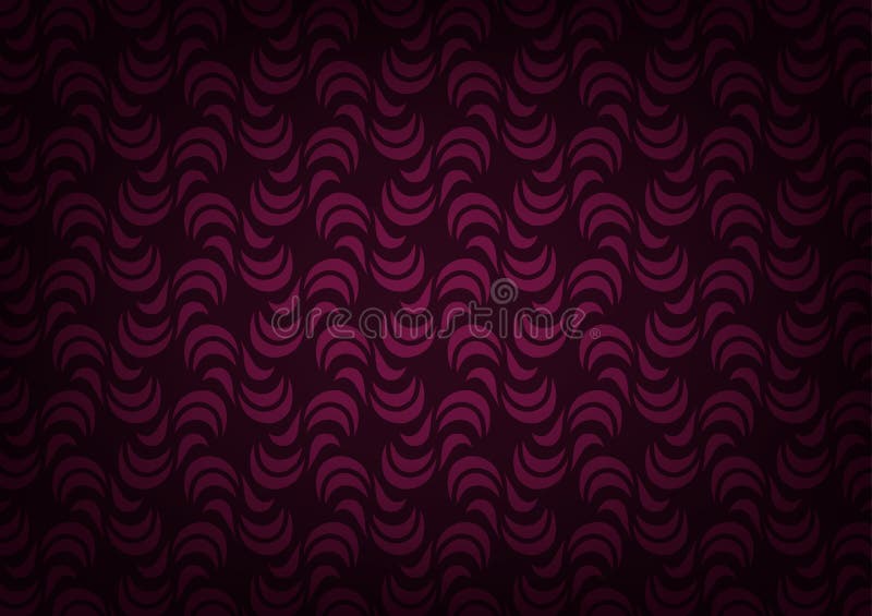 Red Line Curve Pattern Modern Style Art Background Stock Illustration ...