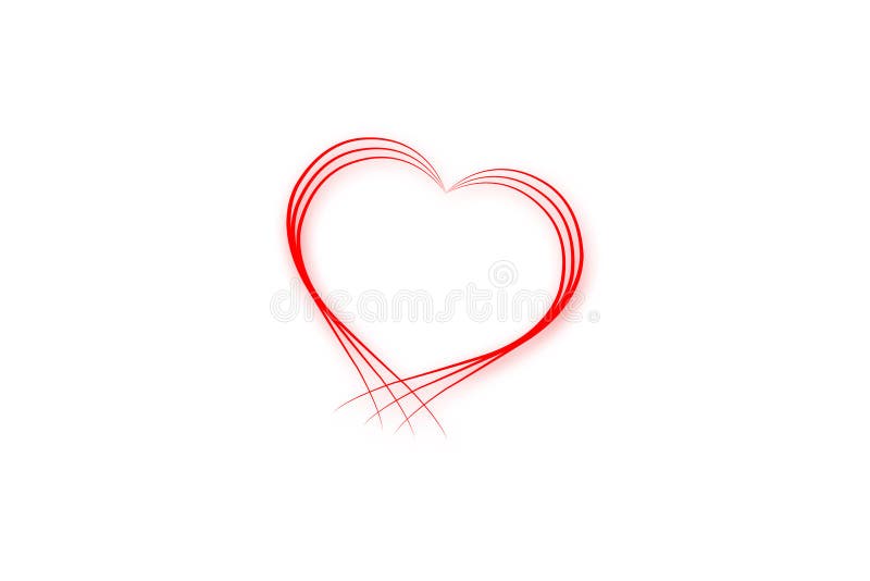 Artistic heart stock vector. Illustration of love, element - 21466726