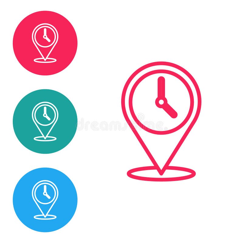 Clock Pinpoint Icon Stock Illustrations – 114 Clock Pinpoint Icon Stock ...