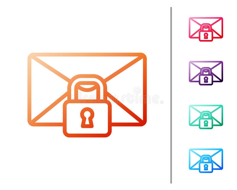 Secret Envelope Line Stock Illustrations – 278 Secret Envelope Line ...