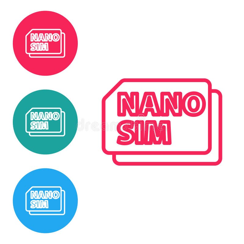 Nano Vector Icon Isolated White Stock Illustrations – 1,047 Nano Vector ...