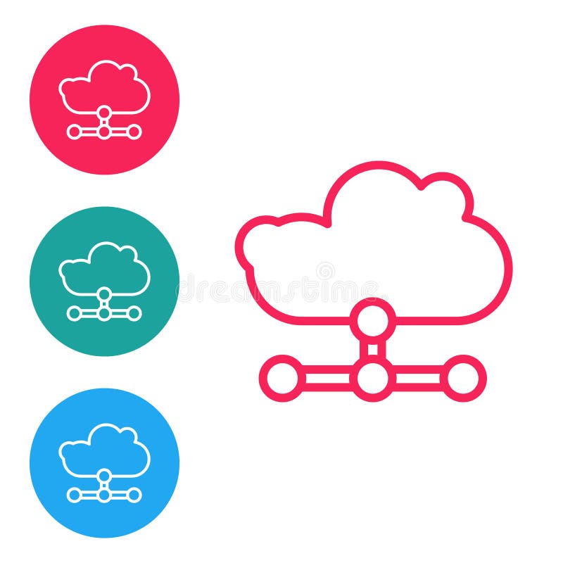 Technology Concept Isolated Icon Vector. Information Technology ...