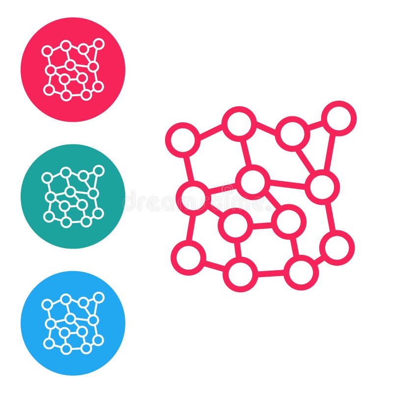 Artificial Intelligence Icons Red Stock Illustrations – 192 Artificial ...