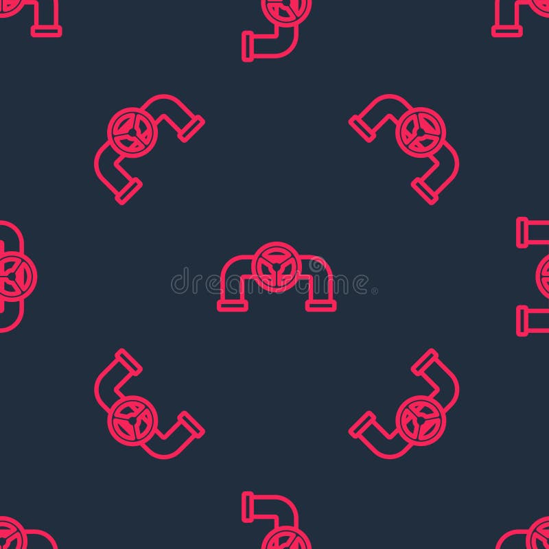 Red Valve Oil Gas Pipe System Stock Illustrations – 590 Red Valve Oil ...