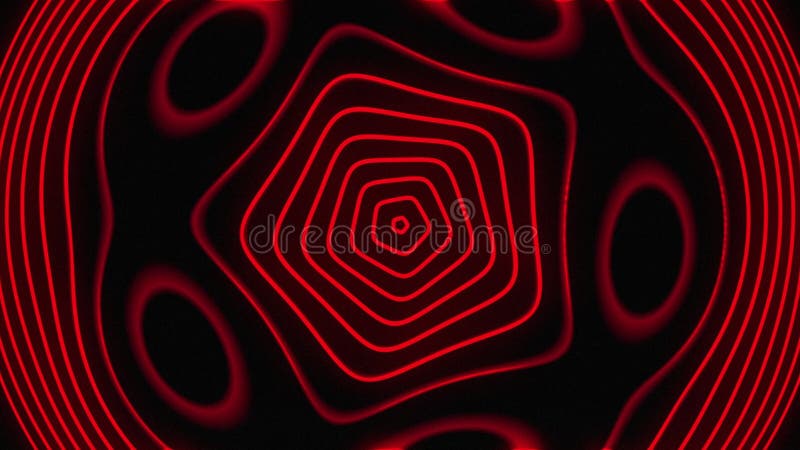 The Red Line Pattern Background Repeating Circular Shapes is Very ...