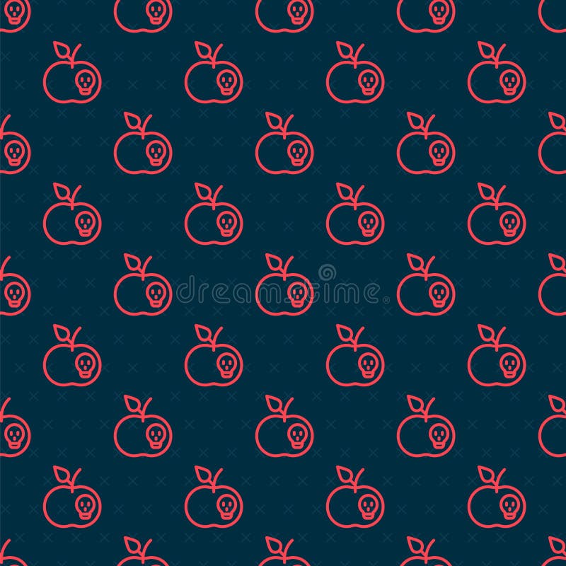 Poisoned Apple Pattern Stock Illustrations – 21 Poisoned Apple Pattern ...