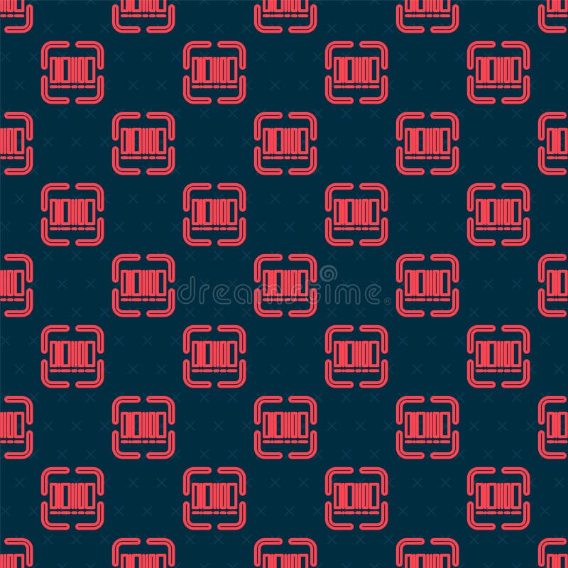 Seamless Barcode Background Stock Vector - Illustration of seamless ...