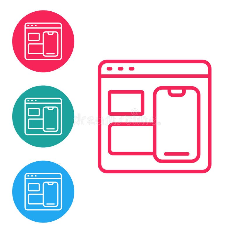 Programming Line Icons Circle Stock Illustrations – 342 Programming Line Icons Circle Stock ...
