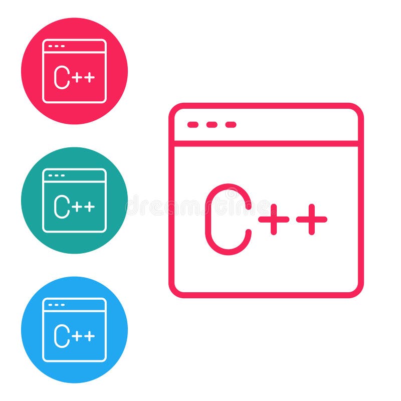 Line Circle Programming Icons Stock Illustrations – 333 Line Circle ...
