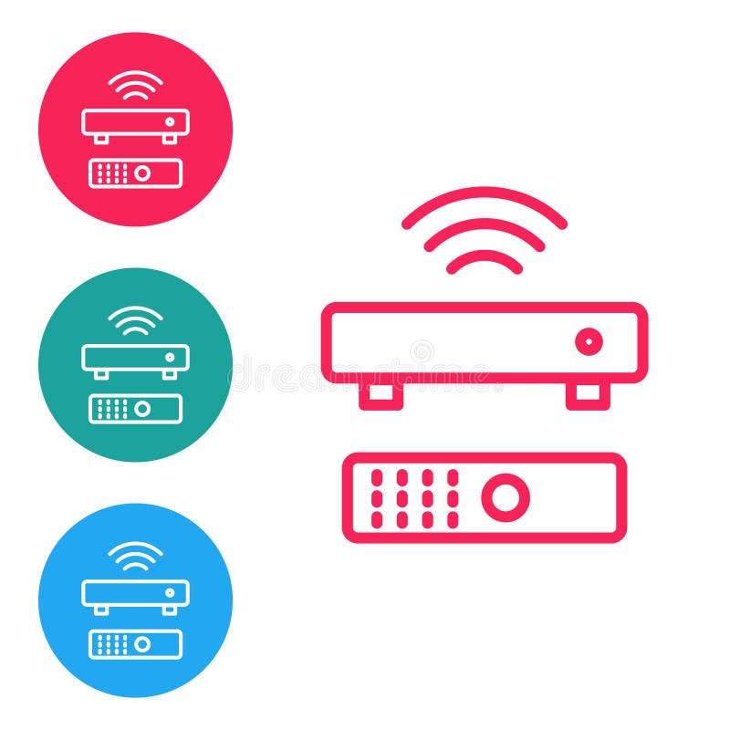 Red Line Wireless Multimedia and TV Box Receiver and Player with Remote ...