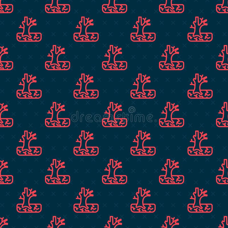 Set Line Withered Tree, Car Exhaust, Global Warming, Glacier Melting ...