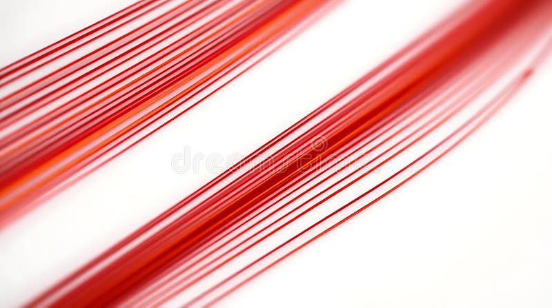 Red Linear Abstract: Parallel Lines in a Minimalist Design Stock ...
