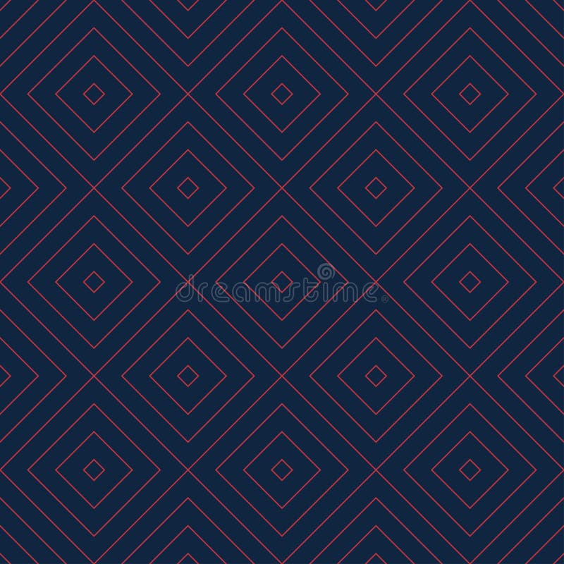 Red Linear Geometric Pattern Stock Vector - Illustration of beautiful ...