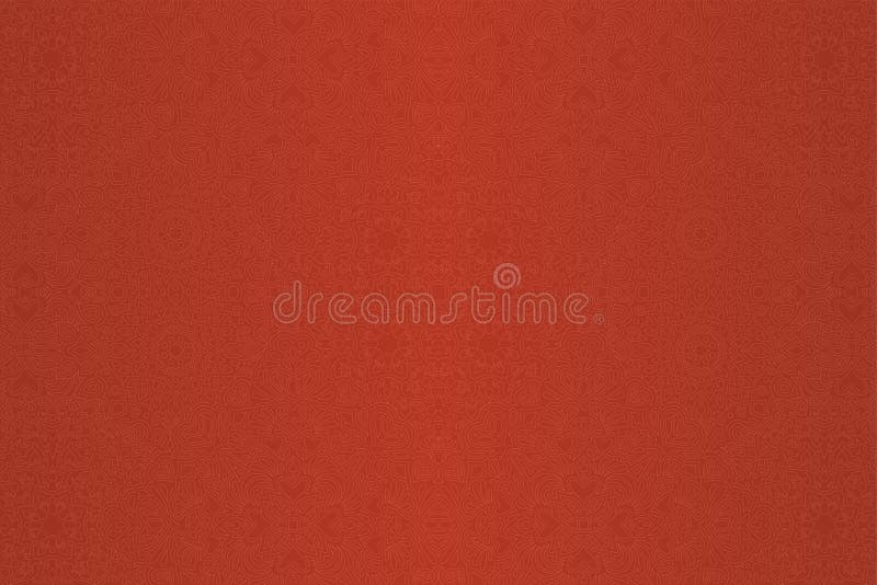 Red Linear Seamless Pattern with Heart Shapes Stock Vector ...