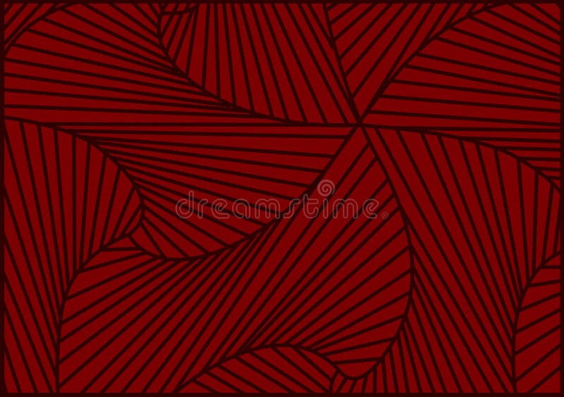 Red Lined Art Background for Use As Wallpaper Stock Illustration ...