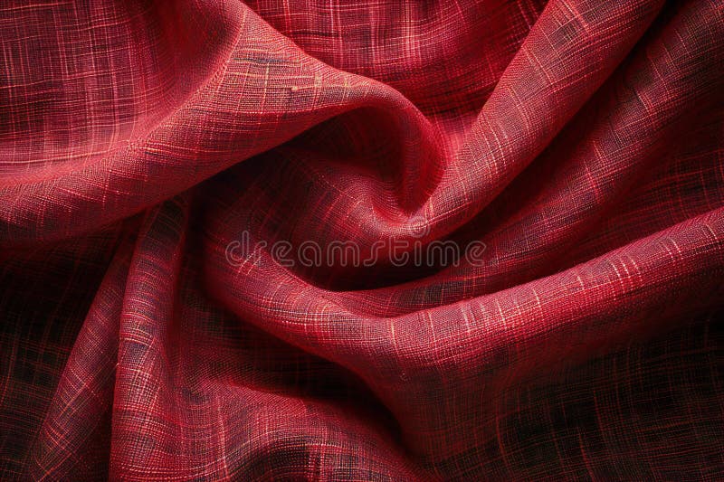 Red Linen Fabric Texture Background, High Resolution, with Lots of ...
