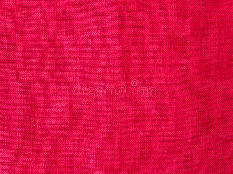 Red Linen Fabric Texture, Crimson Color, Copy Space Stock Image - Image ...