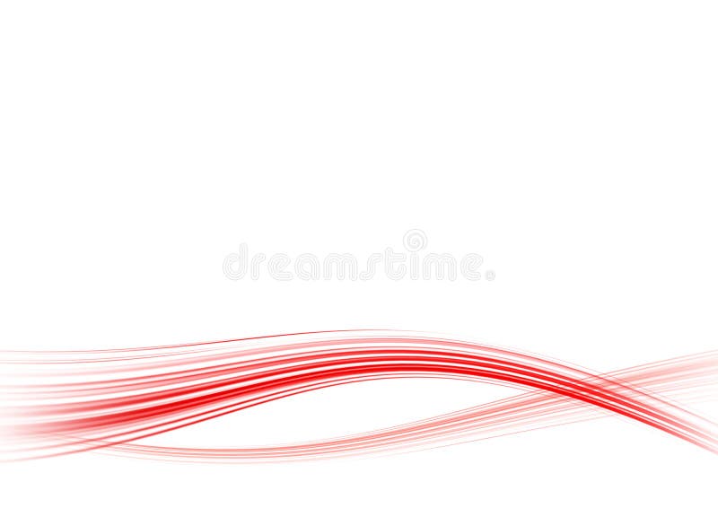 Red lines stock illustration. Illustration of wave, elegance - 7722016