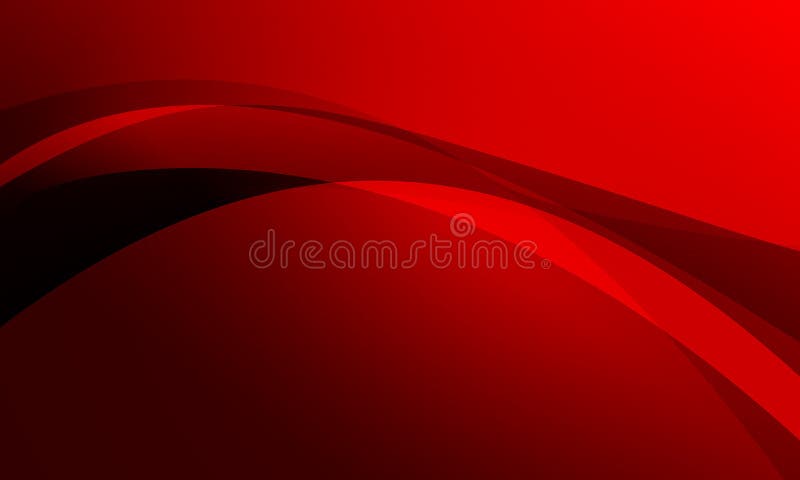 Red Lines Round Curves Wave Abstract Background for Artwork Design ...