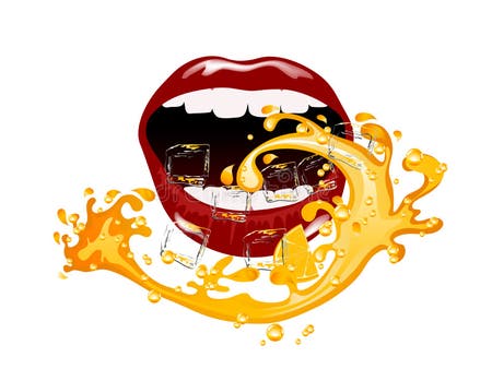 Lips Drinking Stock Illustrations – 306 Lips Drinking Stock ...