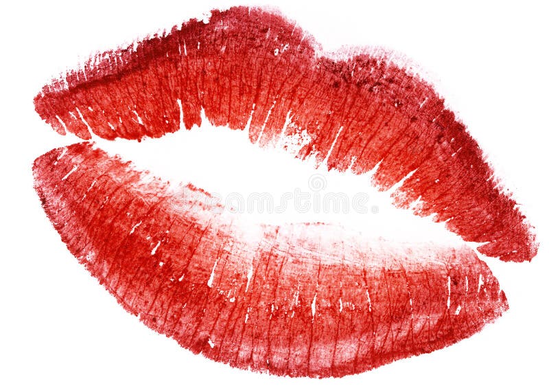 Red lips isolated in white stock photo. Image of white - 5918948