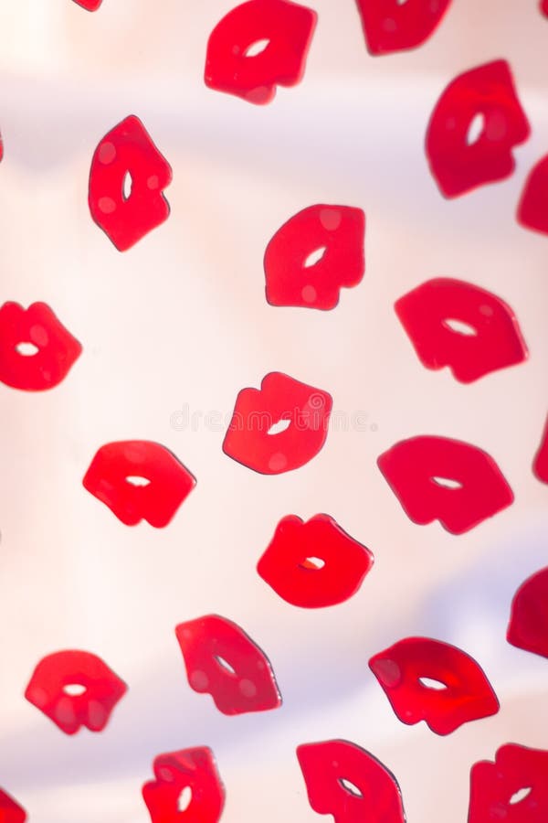Red lips lipstick abstract stock photo. Image of icon - 86465948