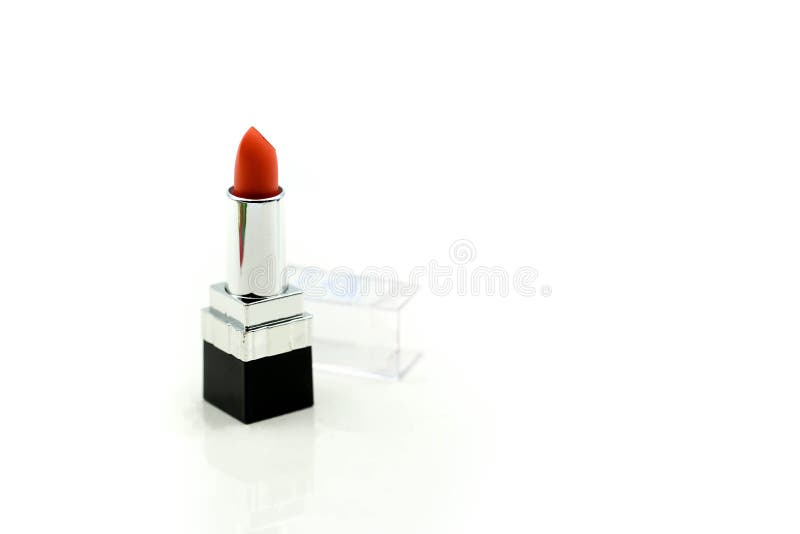 Red Lipstick,Makeup Collection Stock Photo - Image of gloss, pink ...