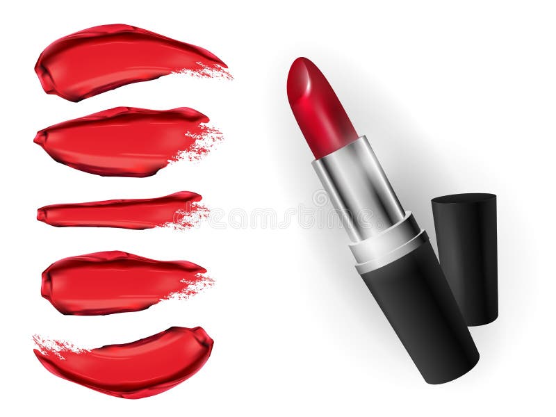Lipstick Smudge Vector Red Stock Illustrations – 773 Lipstick Smudge ...