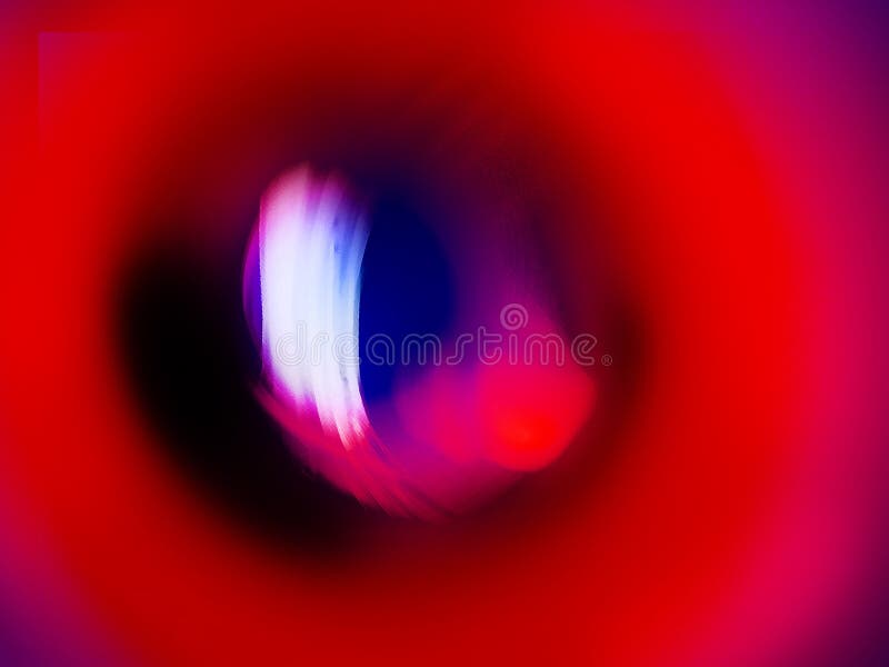 Red Liquefy Design with Smooth Shapes Stock Illustration - Illustration ...