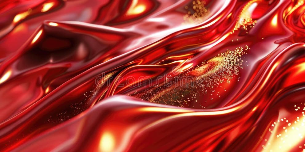 Red Liquid Texture Close Up Stock Photo - Image of shiny, smooth: 383041884