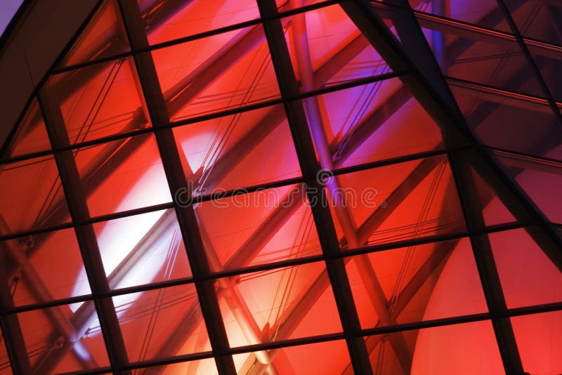 Red lit lattice stock image. Image of spotlight, lattice - 1970177