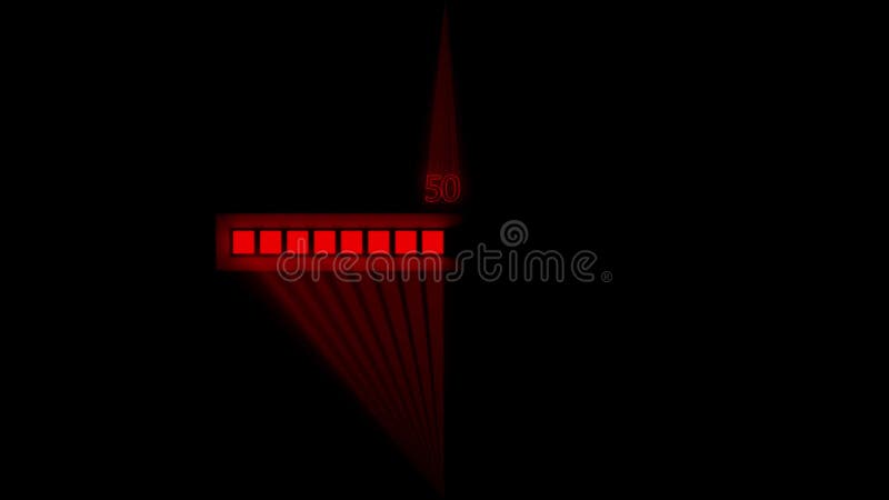 Red Loading Bar, Modern Concept Sign, Progress Screen. Stock Video ...