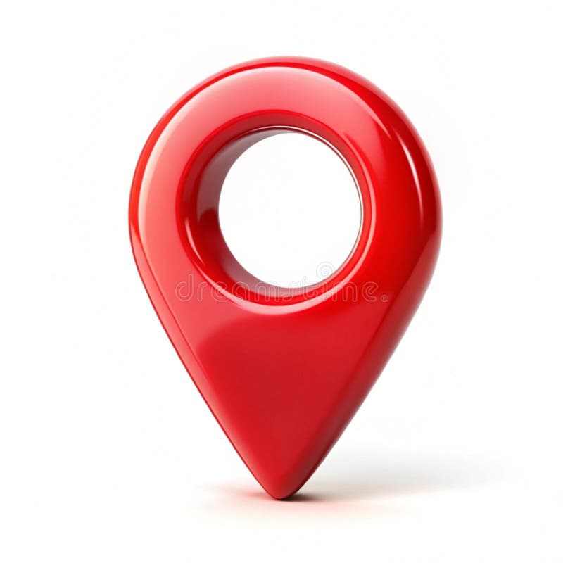 Red location pin stock photo. Image of pinpoint, geography - 356532916