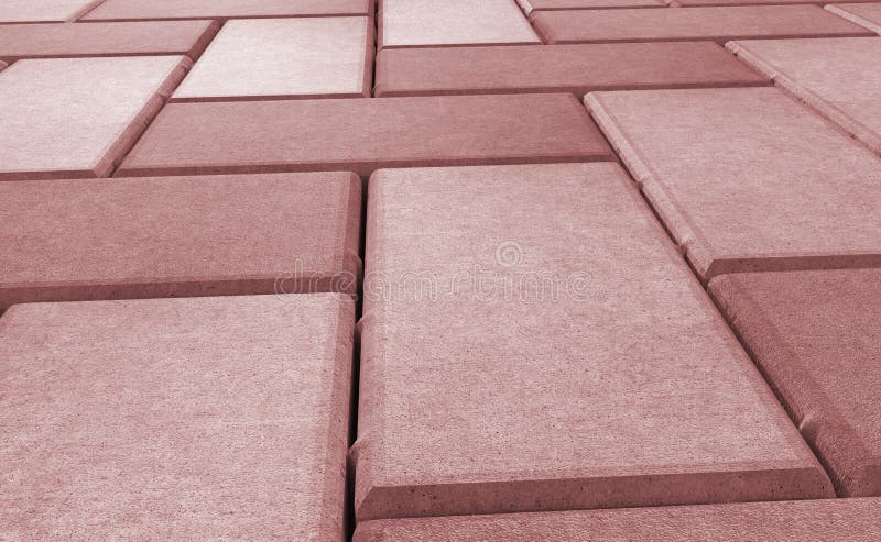 Red Lock Paving Texture. Wallpaper Stock Illustration - Illustration of ...