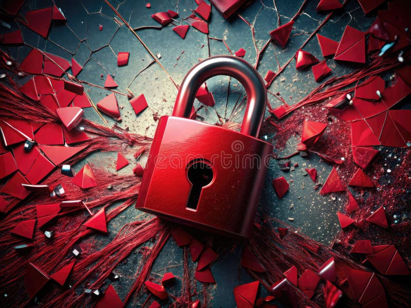 Red Lock Shattered a Visual Representation of a Critical Security ...