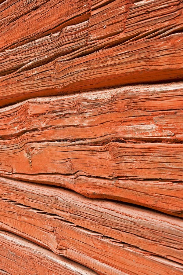 Red log wall stock photo. Image of scandinavia, nature - 30013530