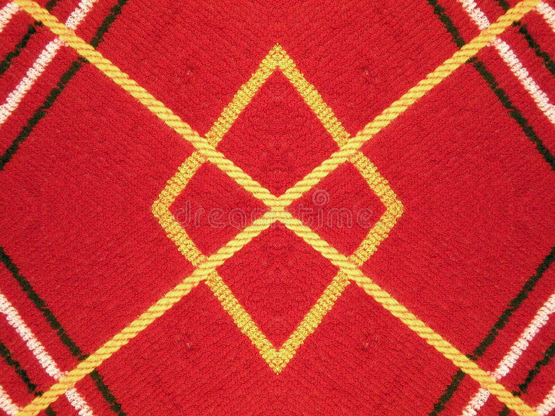 Red loop fabric stock image. Image of cotton, pattern - 48804041