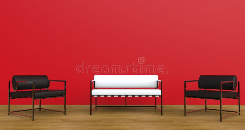 Red Lounge stock image. Image of flower, floor, creative - 59002171