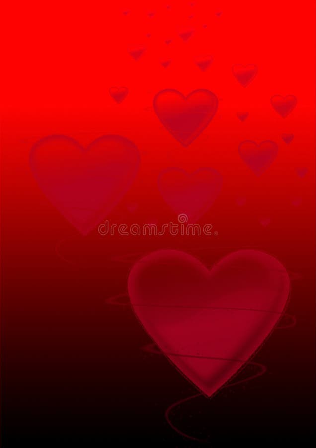 Red love background stock illustration. Illustration of drawing - 5581994