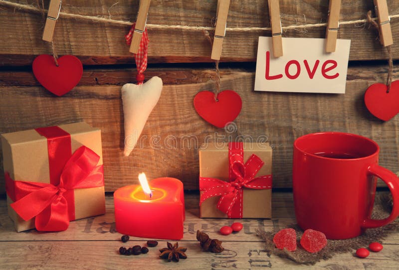 Red love stock image. Image of light, beans, baked, handmade - 37211117