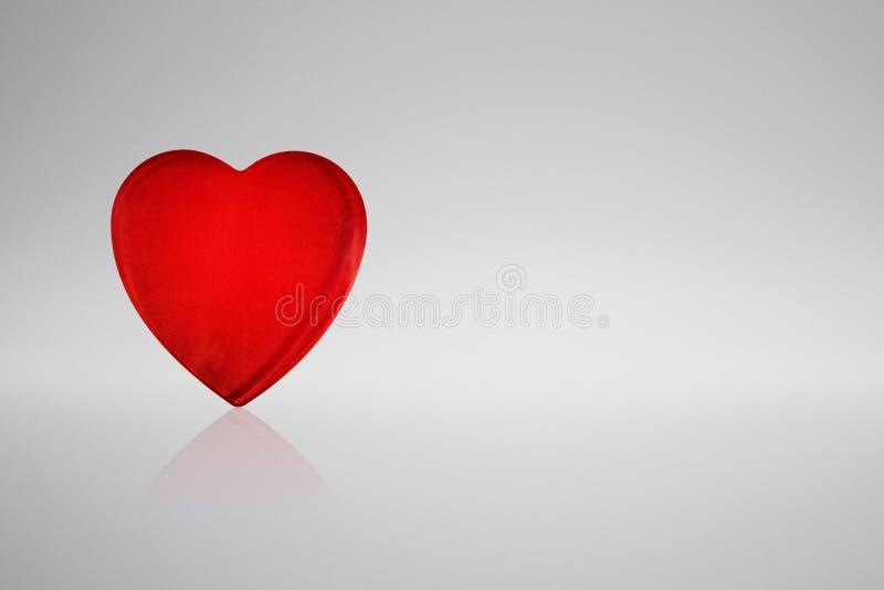 Red love heart stock photo. Image of type, studio, colour - 82645298