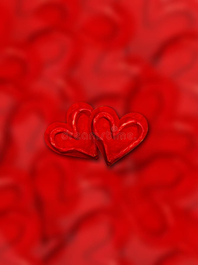 Red love hearts stock photo. Image of valentine, romance - 3999090