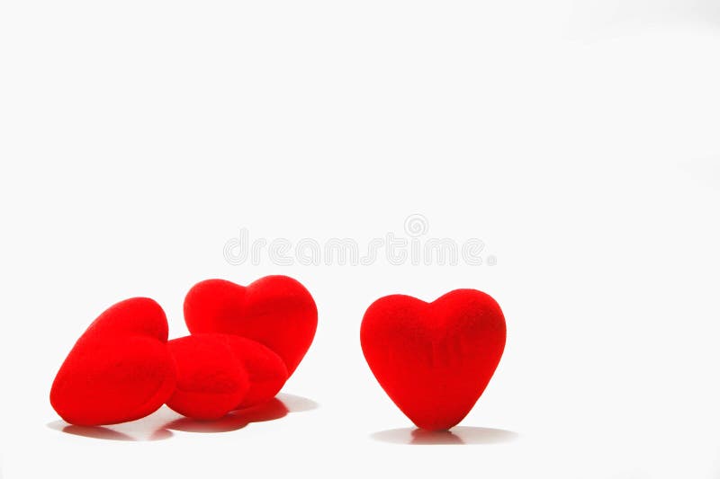 Red love hearts stock photo. Image of decorative, details - 4011402