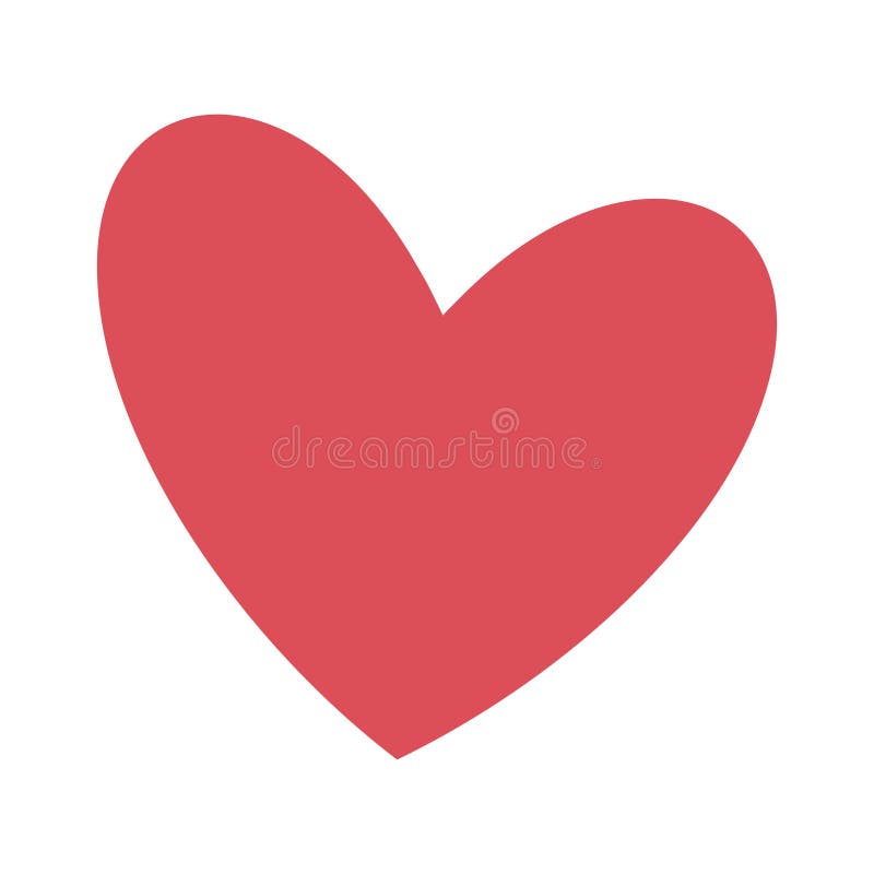 Red Love Logo Design Concept. Vector Illustration Stock Vector ...