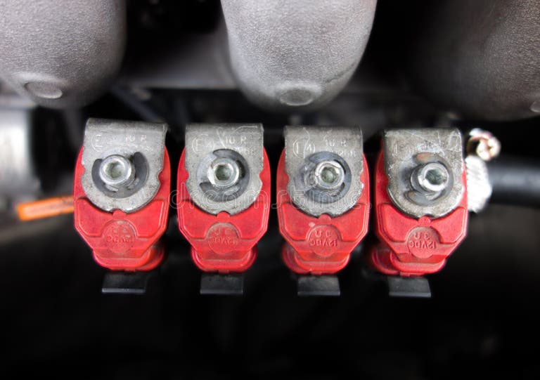 Red LPG injector stock photo. Image of injector, equipment - 59473964