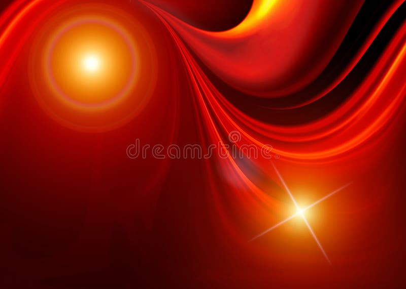 Red luminous Abstract stock illustration. Illustration of creative ...