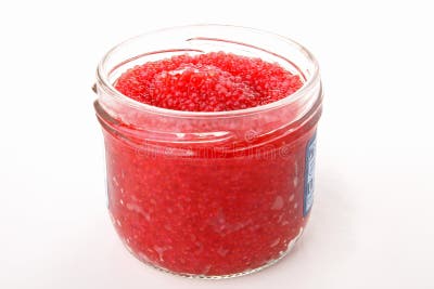 Red lump fish stock image. Image of food, white, lumpfish - 17291509